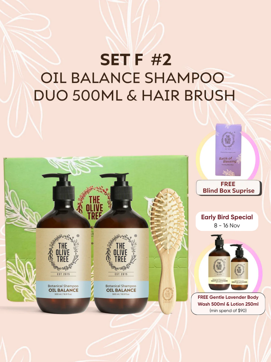 [2025 Holiday Collection] Set F #2 - 500ml Oil Balance Shampoo Duo & H ...
